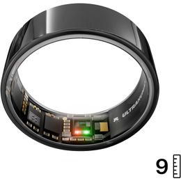 ULTRAHUMAN Activity Tracker "Ring AIR - Gr&ouml;&szlig;e 9", schwarz, Fitnesstracker