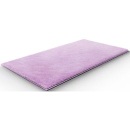 Badematte Grund, H:28mm, rosa, Polyester, Badematten, "Molena", Hoher LUXURYSOFT-Flor aus Polyester, 5 Jahre Garantie