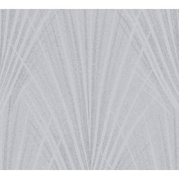 A.S. Cr&eacute;ation A.S. CR&Eacute;ATION Vliestapete "New Elegance", B/L: 0,53mm x 10,05mm, Rollen:, wei&szlig;, Wohnzimmer, Tapeten, Palmentapete Tapete Dschungel Tapeten Wohnzimmer