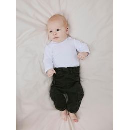name it Jungen Cargohose "NBMBEN CARGO R TWI PANT 1771-HI NOOS", grün, Gr. 86, unifarben, Web, Obermaterial: 98% Baumwolle, 2% Elasthan, Hosen