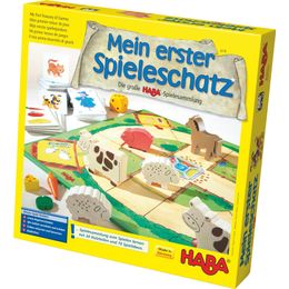 Haba Jungen Spielesammlung "Mein erster Spieleschatz", bunt, Holz, Spiele, Made in Germany
