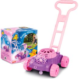 Pustefix Kinder Seifenblasen Kanone "Bubble-Mower Rasenmäher", pink, B:14,1cm H:48cm T:25cm, Rollenspielzeug