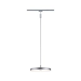 Paulmann Schienensystem-Leuchten "URail Pendel Hildor 850lm 15W 3000K 230V Chrom matt", H:158cm &Oslash;:31cm, grau, Stromschienensysteme, 3-Step-Dimmbar