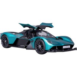 Maisto Kinder Sammlerauto "Aston Martin Valkyrie '22", grün, Kunststoff, Metallspritzguss, B:11cm H:5cm L:26cm, Modellfahrzeuge