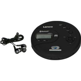 Lenco tragbarer CD-Player "CD-300", B:15cm H:8cm T:20cm, schwarz, MP3-Player