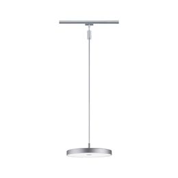 Paulmann Schienensystem-Leuchten "URail Pendel Hildor 850lm 15W 4000K 230V Chrom matt", H:158cm &Oslash;:31cm, grau, Stromschienensysteme, 3-Step-Dimmbar