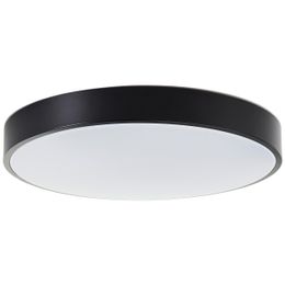 Brilliant LED Deckenleuchte "Vadin", Ø 49cm H: 8cm, 1 Stk., schwarz-weiß, Wohnzimmer, Leuchten, Smart Home Leuchte, Ø 49 cm, 3000-6500 K, 3500 lm,