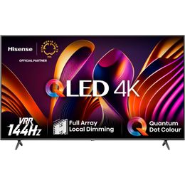 HISENSE QLED-Fernseher, 75 ′′, grau, Fernseher, 4K UHD, QLED