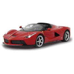 Jamara Kinder RC-Auto "Ferrari LaFerrari Aperta", rot, Kunststoff, B:34cm H:8cm T:15cm, Fernlenkfahrzeuge, mit LED-Fahrlicht