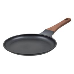 Crêpepfanne "Capella, Pfannkuchenpfanne antihaftbeschichtet und spülmaschinenfest", Ø 24cm + Höhe 2,1cm, schwarz, RESTO KITCHENWARE, Pfannen, mit
