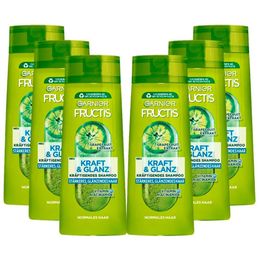 Garnier Haarshampoo "Garnier Fructis Kraft & Glanz Shampoo", 1.500ml, grün, Haarpflegemittel, Stärkt das Haar und verleiht Glanz