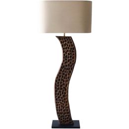 Salesfever Stehlampe "Akazie", 1, H: 171cm, 1 Stk., beige, Wohnzimmer, Leuchten, handgefertigt