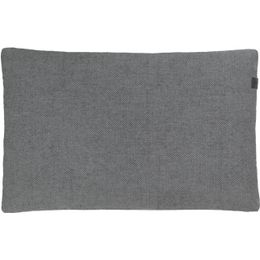 Schöner Wohnen Kollektion Kissenhülle, B:38cm L:58cm, grau, SCHÖNER WOHNEN-KOLLEKTION, Baumwolle, Bezug: 54% Polyester, 46% Baumwolle, Kissenbezüge, "Solo", 38x58 cm