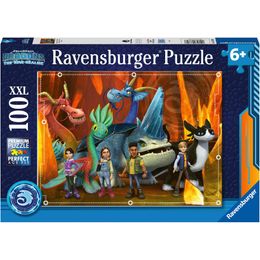 Ravensburger Kinder Puzzle "Dragons: Die 9 Welten", bunt, B:49cm H:36cm, Puzzles, Made in Germany