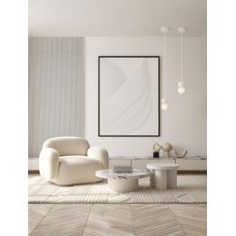 NOVA LUCE Pendelleuchte "ZERO", 1, &Oslash; 8cm H: 115cm, 1 Stk., wei&szlig;, Esszimmer, Leuchten