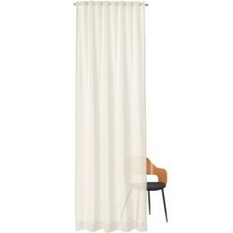 Sch&ouml;ner Wohnen Kollektion Vorhang, B:125cm H:250cm, wei&szlig;, SCH&Ouml;NER WOHNEN-KOLLEKTION, Leinen, Polyester, Viskose, Wohnzimmer, Gardinen, "Breeze"