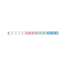Paulmann LED-Streifen "MaxLED 500 Stripe 1m IP44 Cover 3000K 12W 24V Silber Kunststoff", Flammen 1 Stk., silber, K&uuml;che, Lichterketten