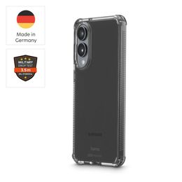 Hama Smartphone-Hülle "Handyhülle „Extreme Protect“ f. Samsung Galaxy S25 Edge", transparent, Hüllen, stoßfest, sturzsicher, ohne Vergilben