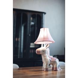 LED Tischleuchte "Elsa das Einhorn", 1, H: 51cm, 1 Stk., rosa, HAPPY LAMPS FOR SMILING EYES, Leuchten, Hochwertig, Einzigartig, Tiermotiv