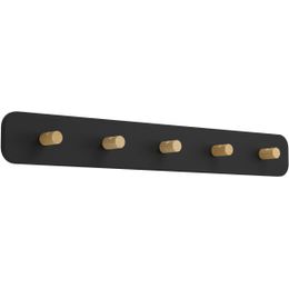 Eglo Deckenleuchte "CIVITATE", H: 8,5cm, 1 Stk., braun, Wohnzimmer, Leuchten, Deckenleuchte in schwarz und braun aus Stahl, Holz - 18W - Warmweiß