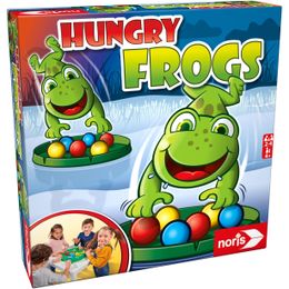 Noris Jungen Spiel "Hungry Frogs", grün, Ø:29cm, Spiele