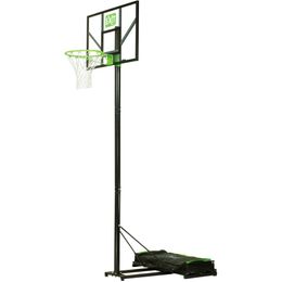 EXIT Kinder Basketballständer "GALAXY Comet Portable", schwarz, B:112cm H:123cm, Ballsportkörbe, in 6 Höhen einstellbar