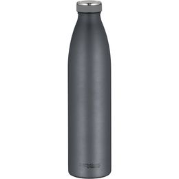 THERMOCAFÉ Isolierflasche "TC BOTTLE, aus doppelwandigem Edelstahl, spülmaschinenfest", 1.000mlgraphite grau mat, Trinkflaschen, gummierter