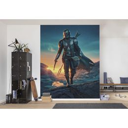 Komar Fototapete "Digitaldruck Vlies - The Mandalorian Gunslingers - Gr&ouml;&szlig;e 200 x 250 cm", Rollen:, bunt, Tapeten, Kinderzimmer