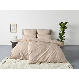 Wendebettw&auml;sche OTTO HOME, beige, Renforc&eacute;, Obermaterial: 100% Baumwolle, Bettw&auml;sche, "Nature in Gr. 135x200 oder 155x220 cm", Bettw&auml;sche in