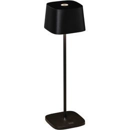 Konstsmide LED Tischleuchte "Capri", H: 36cm, 2 Stk., schwarz, Leuchten, Capri LED USB-Tischleuchte, 2700/3000K, dimmbar
