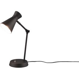 Schreibtischlampe "Enzo", 1, H: 50,1cm, 1 Stk., schwarz, REALITY LEUCHTEN, Büro, Leuchten, Tischlampe mit Kippschalter, exkl E27 Leuchtmittel (10W),