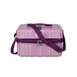Beautycase Travelite "LASCANA Edition", Damen, Gr. B/H/T: 38cm x 26cm x 23cm, lila degrade, ABS, Taschen