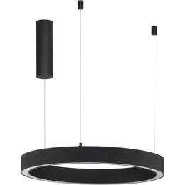 NOVA LUCE LED-Hängeleuchte "STING", 1, Ø 60cm, 1 Stk., schwarz, Leuchten, Mit Leuchtmittel; Höhenverstellbar