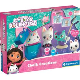 Clementoni Kinder Kreativset "Gabby's Dollhouse, Kreativ-Set lustige Figuren", bunt, Kreativsets, Made in Europe