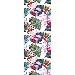queence Vinyltapete "Alissa", B/L: 0,9mm x 2,5mm, Rollen:, bunt, Tapeten, 90x250cm, selbstklebend, kinderleichte Anbringung,, Sticker
