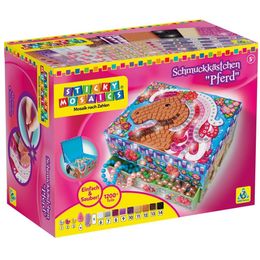 Sticky Mosaics Kinder Kreativset "Schmuckk&auml;stchen Pferd", bunt, Kreativsets
