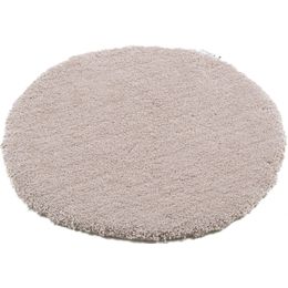 Badematte Tom Tailor HOME, H:27mm, beige, Polyester, Badematten, "Cozy Bath UNI", Badteppich, Uni Farben, rechteckig, rund und oval erh&auml;ltlich