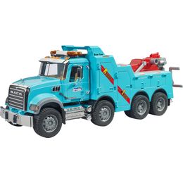 Bruder Kinder Spielzeug-LKW "MACK Granite LKW Abschlepp LKW mit L+S Modul (02831)"türkis, Kunststoff, B:21cm H:23cm T:63cm, Spielzeugfahrzeuge, mit