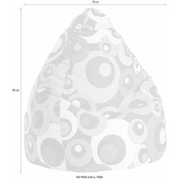 Sitzsack SITTING POINT, orange, Kinderzimmer, Sitzs&auml;cke, "Malibu L"