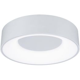 Paulmann LED Deckenleuchte "Selection Bathroom Casca IP44 1x16W 300mm, 230V Metall/Kunststoff", 1, &Oslash; 30cm H: 7,1cm, 1 Stk., wei&szlig;, Wohnzimmer,
