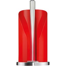 Wesco K&uuml;chenrollenhalter "Papierrollenhalter, H&ouml;he ca. 30 cm", H:30cm &Oslash;:15,5cm, rot, K&uuml;chenrollenhalter, f&uuml;r handels&uuml;bliche K&uuml;chenpapierrollen oder
