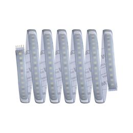 Paulmann LED-Streifen "MaxLED 1000 Stripe 2,5m Daylight Cover 6500K 29W 24V Silber Kunststoff", Flammen 1 Stk., silber, K&uuml;che, Lichterketten, IP44