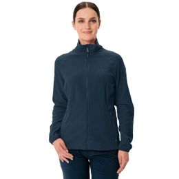 Vaude Damen Fleecepullover "WOMEN'S ROSEMOOR FLEECE JACKET II", blau, Gr. 34, unifarben, Fleece, Obermaterial: 100% Polyester, Sweatshirts
