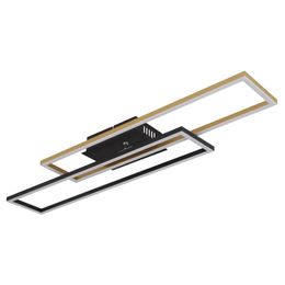 Globo LIGHTING LED Deckenleuchte "DAKARI", 1 Stk., gold, Wohnzimmer, Leuchten, Deckenlampe, beweglich, Wohnzimmer, Schlafzimmer