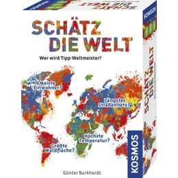 Kosmos Kinder Spiel "Sch&auml;tz die Welt", bunt, Spiele, Made in Germany