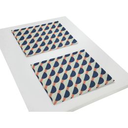Platzset Adam, B:40cm L:50cm, bunt, Obermaterial: 100% Baumwolle, Platzsets, "Circles", GOTS organic,zertifiziert durch CERES 0242Made in Germany
