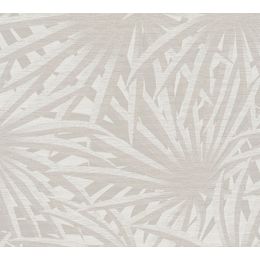 Livingwalls LIVING WALLS Vliestapete "Metropolitan Stories, Said Marrakesch", B/L: 0,53mm x 10,05mm, Rollen:, grau, Wohnzimmer, Tapeten, Blumen Tapete Floral