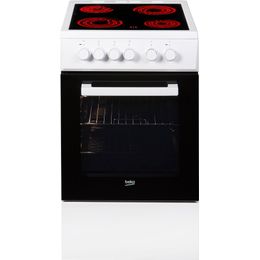 Beko Elektro-Standherd "FSS57000GW", weiß, Herdsets, mit Kleinflächengrill