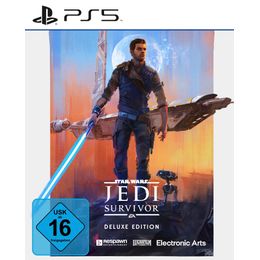 EA Games ELECTRONIC ARTS Spielesoftware "Star Wars: Jedi Survivor Deluxe Edition", PlayStation 5, orange, Spielesoftware