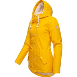 Ragwear Damen Regenjacke "Marge", gelb, Gr. XL, Obermaterial: 100% Polyester, Futter: 100% Polyester, Wattierung: 100% Polyester, Jacken, warm